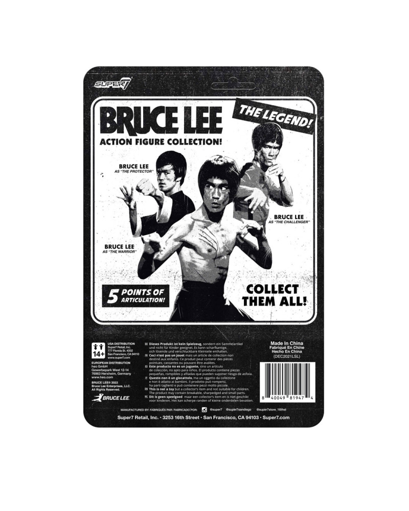 Buy online Super 7 Bruce Lee - Bruce Lee Jumpsuit S7CBLBLJ - Nigra ...