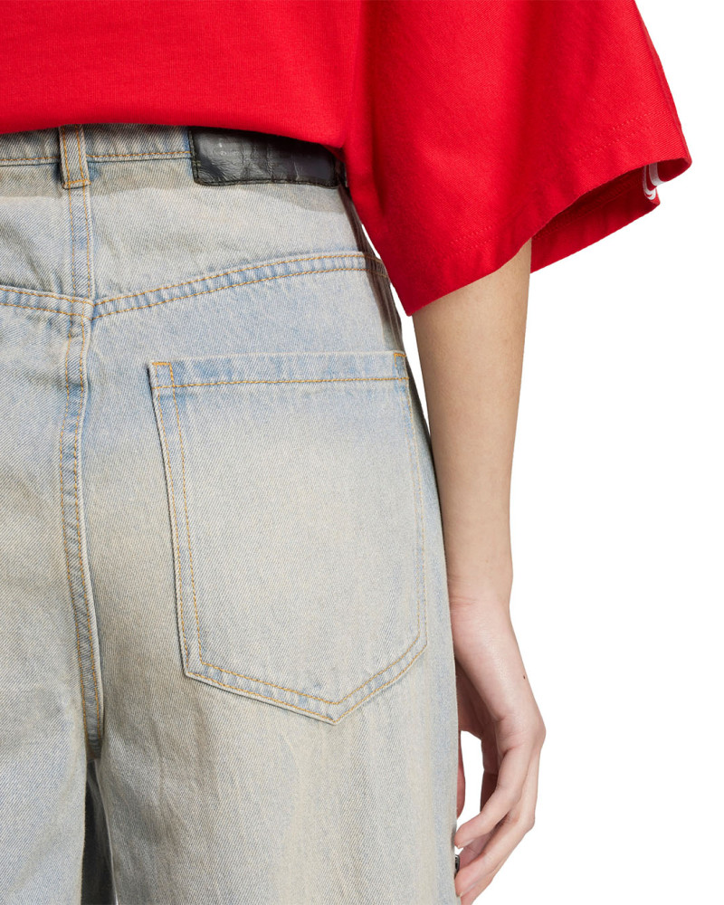 Comprar online Adidas Adilenium Season 3 Zip Washed Denim Pants - Nigra Mercato Talla 26